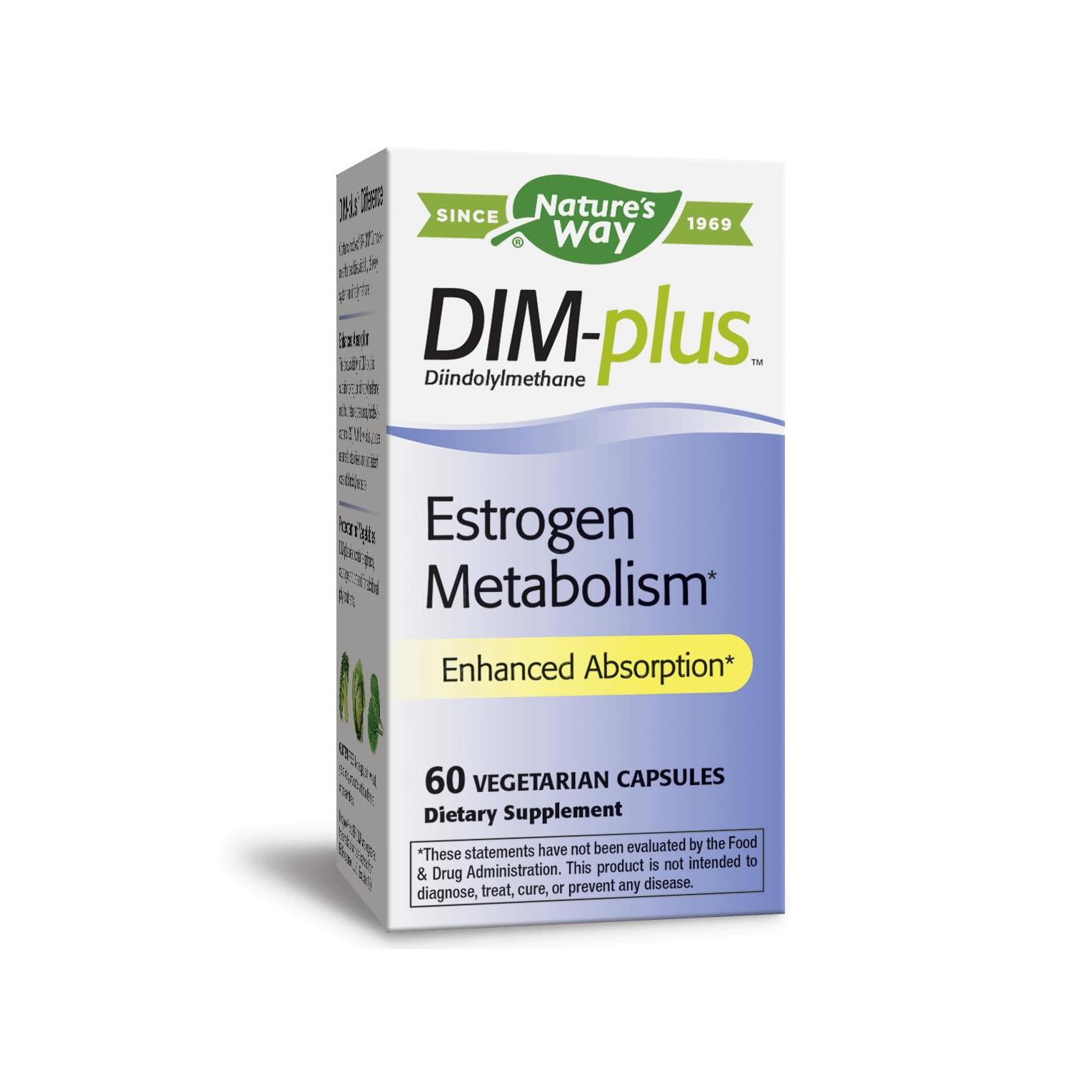 DIM-plus™ Estrogen Metabolism/ ДИМ-плюс™ Естрогенен метаболизъм х 60 ...