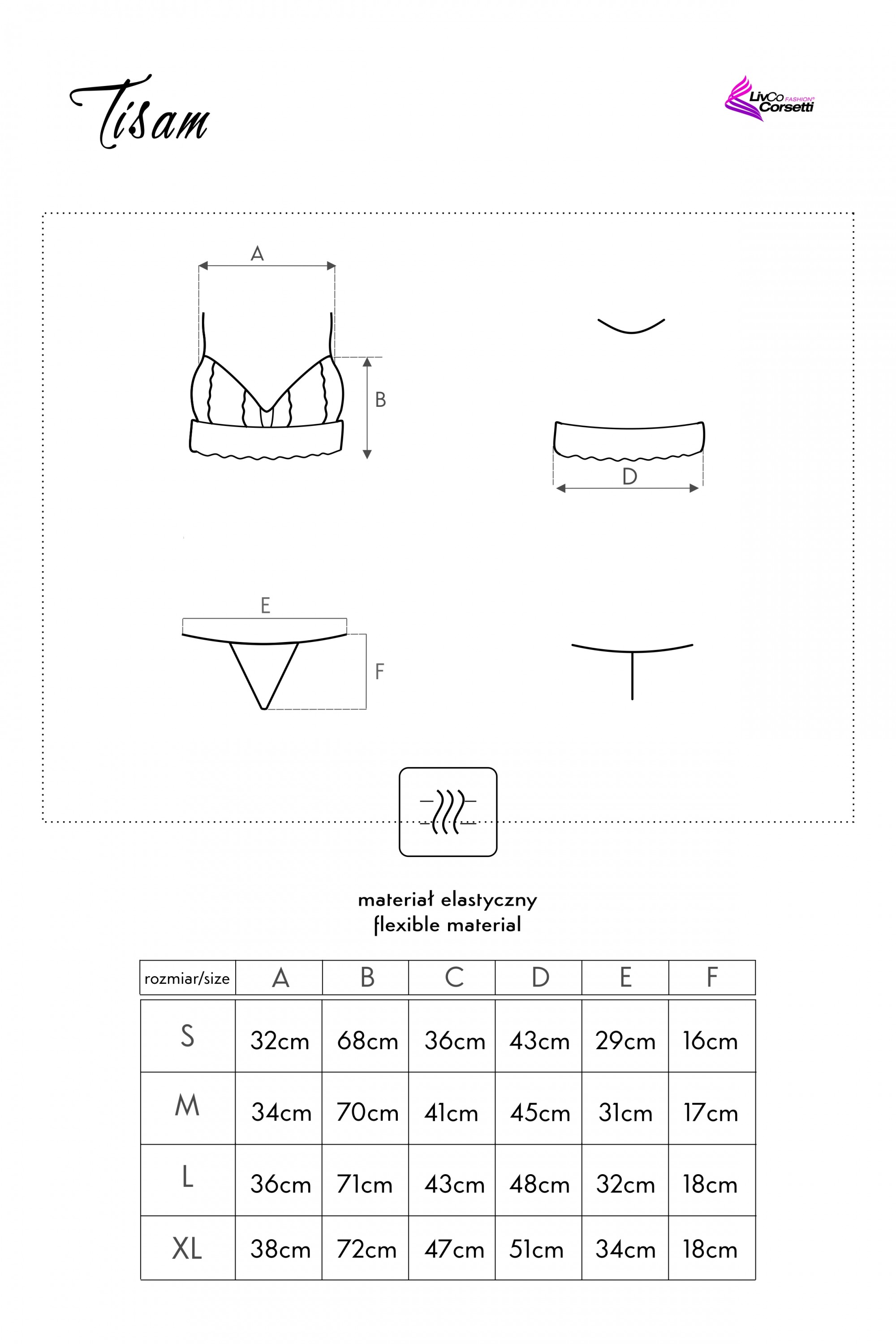 Еротичен комплект Tisam | Trendo.bg