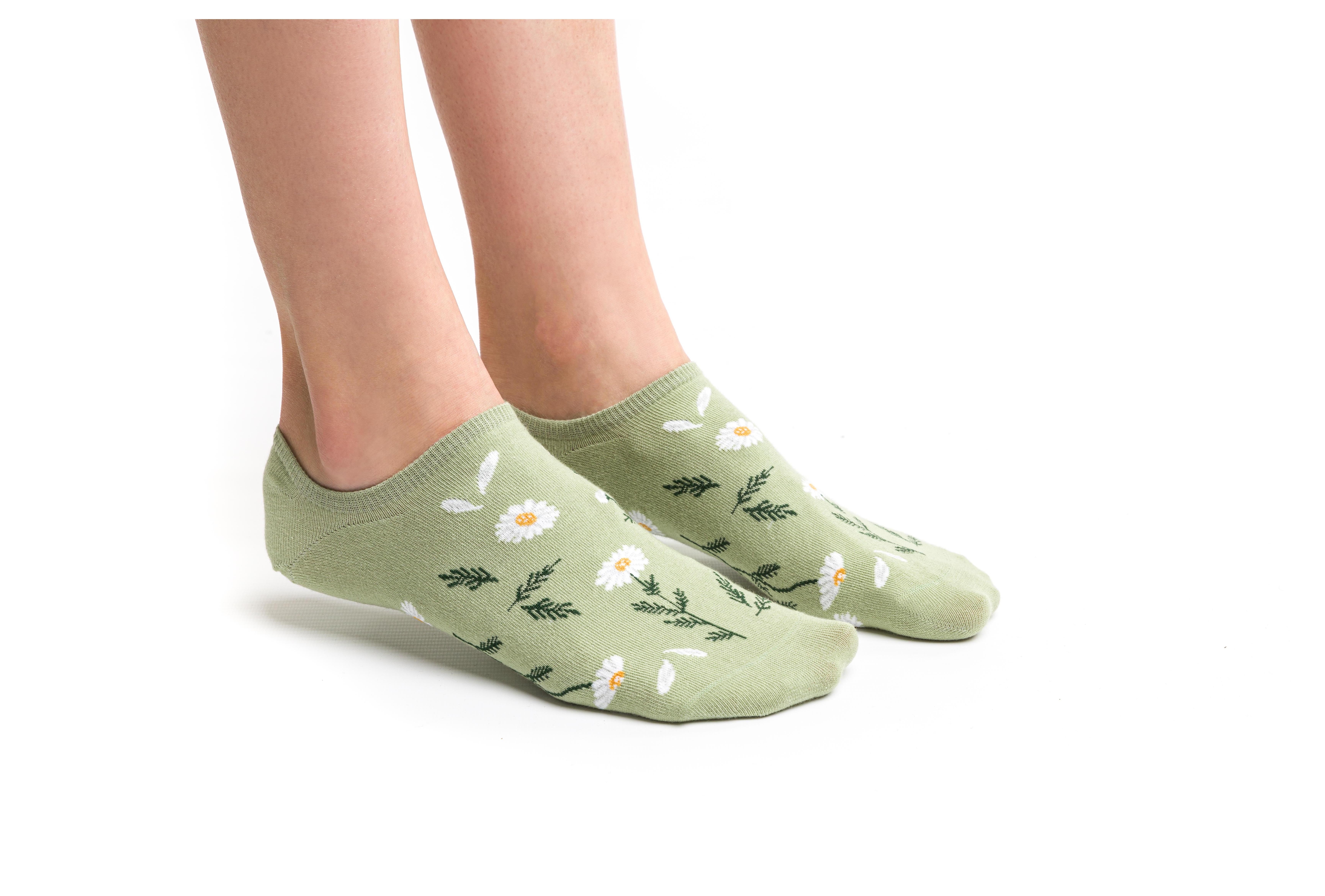 Дамски чорапи с цветен принт | market.dir.bg