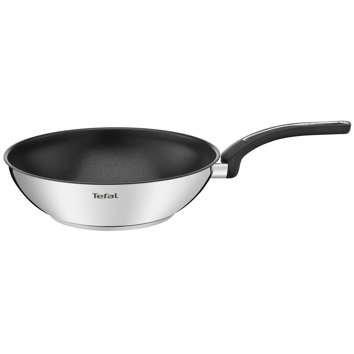 Tefal Emotion тиган Wok от неръждаема стомана Ø 28 см | market.dir.bg